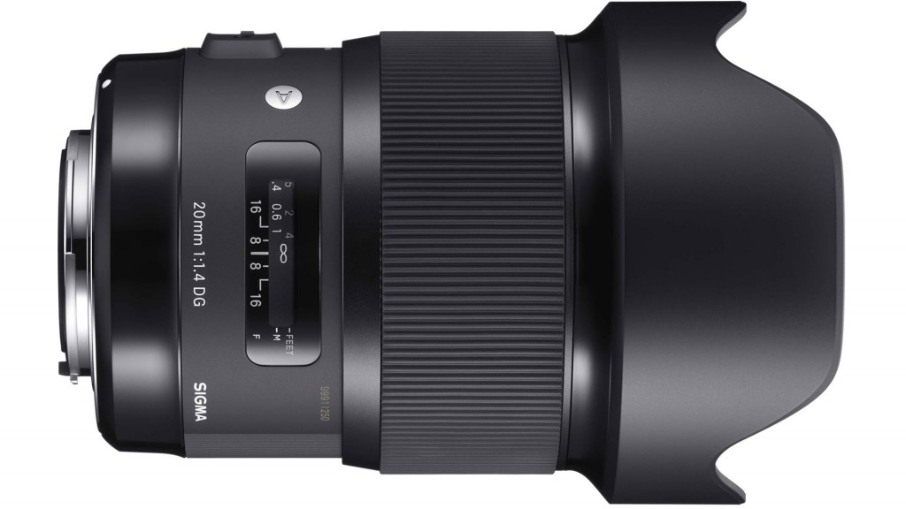 Sigma 20mm f/1.4 DG HSM A1 MTF Curves — Lensrentals Blog